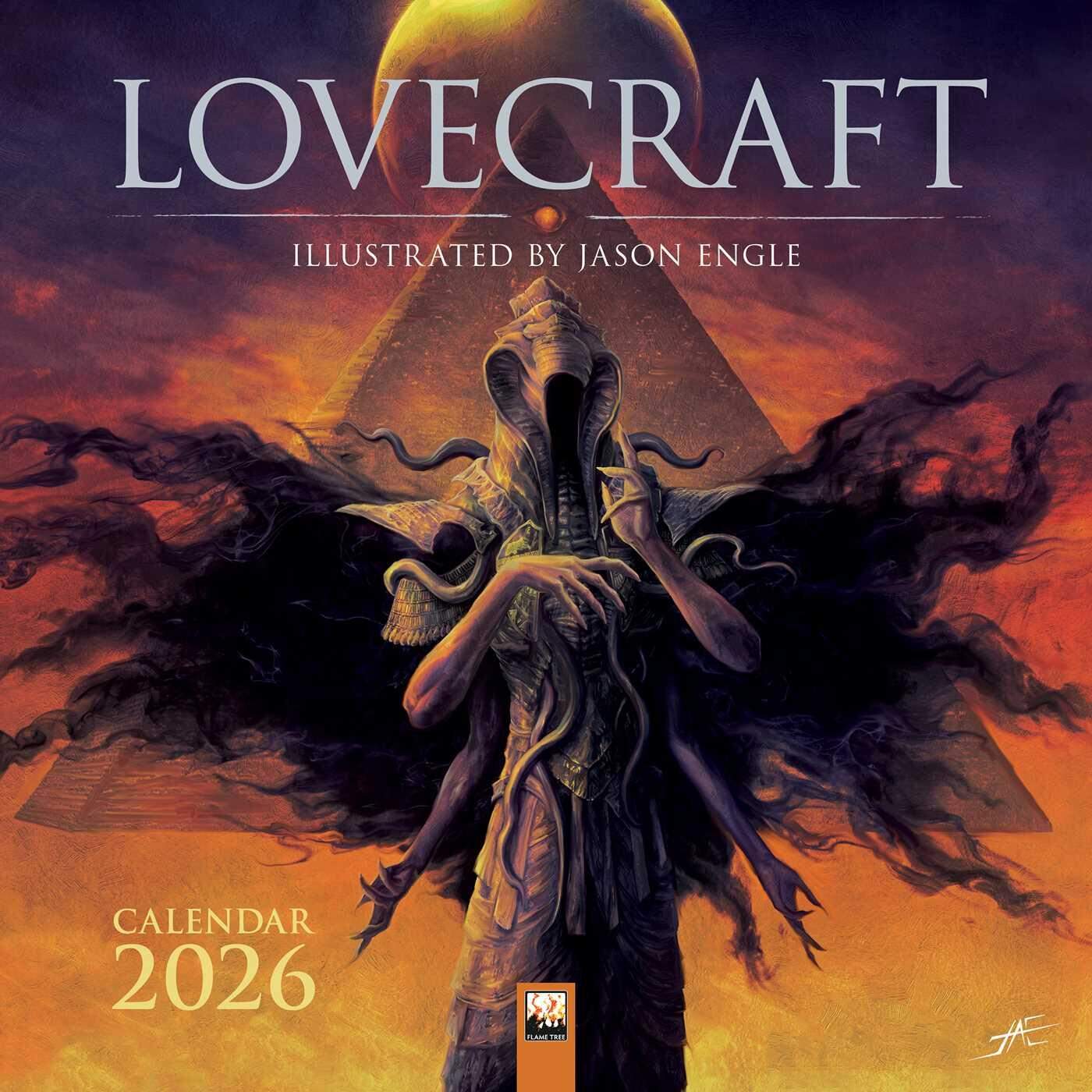 Lovecraft by Jason Engle 2026 - Original Flame Tree Publishing-Kalender ...