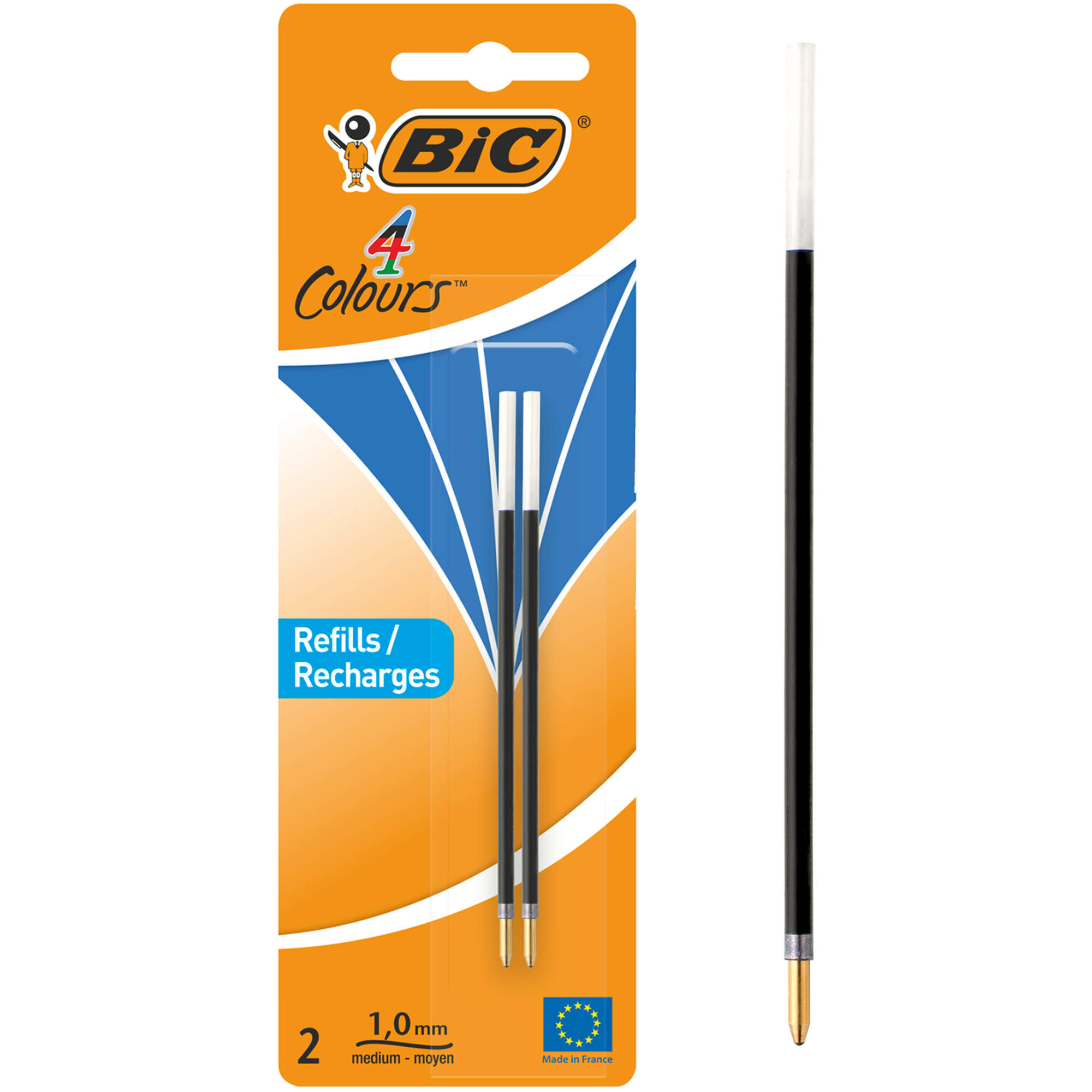 BIC® Kugelschreibermine refill 4 colours BIC® Mehrfarbkugelschreiber 4 ...