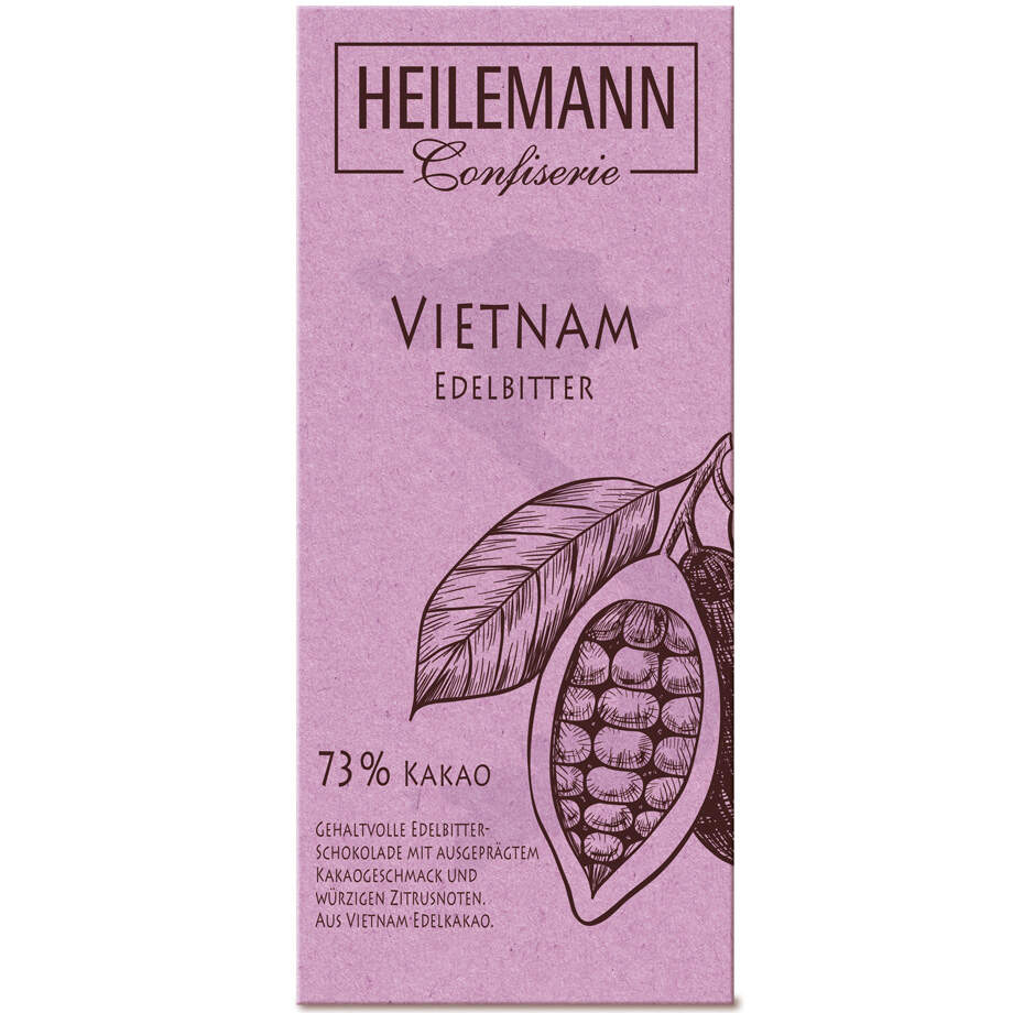 Heilemann Heilemann "Knickebein Kugel" in Edelbitter Schokolade, 15g ...