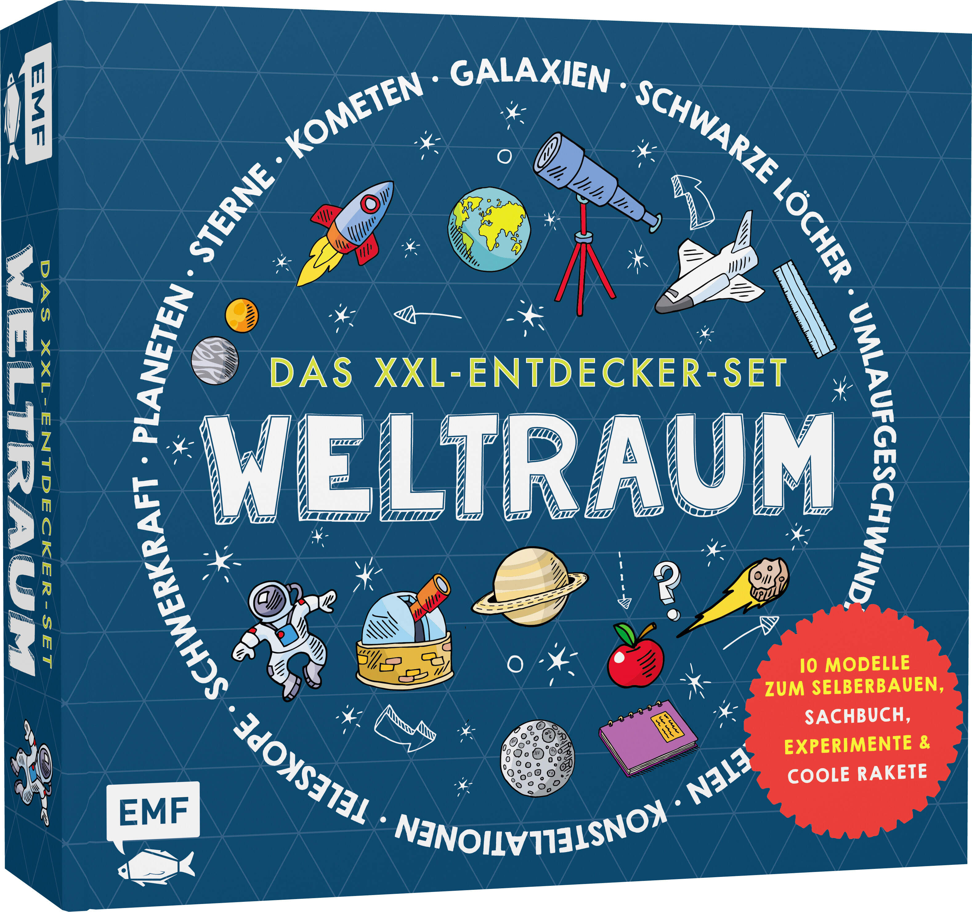 EMF Das XXL-Entdecker-Set – Weltraum: Mit 10 Modellen zum Selberbauen ...
