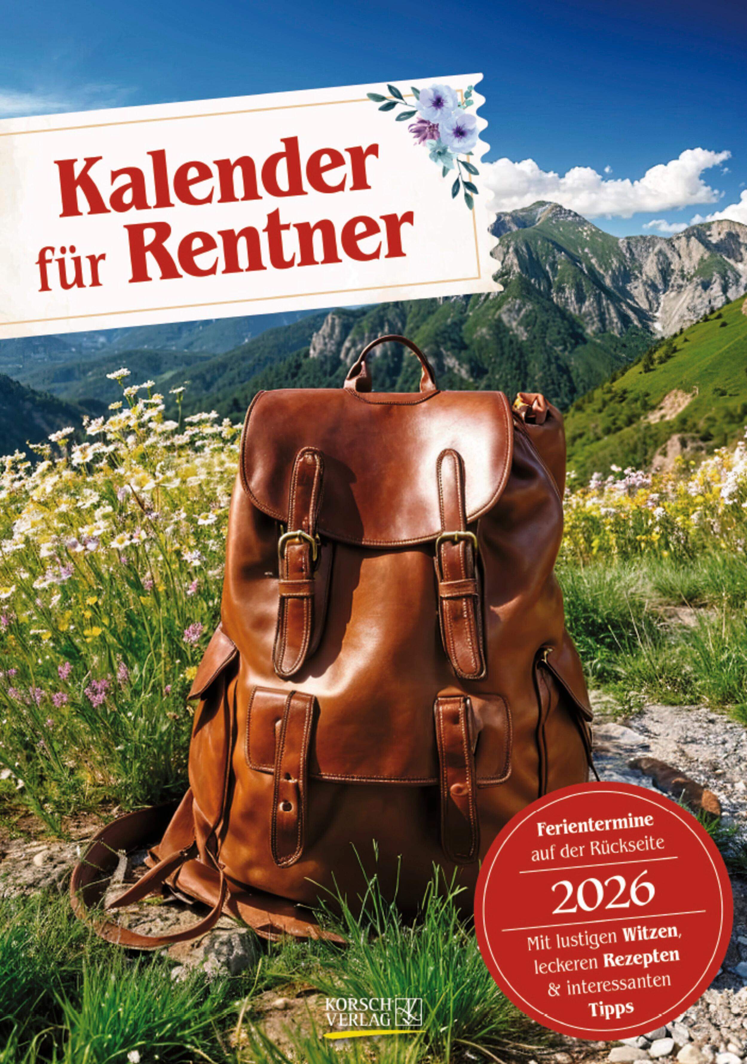 Kalender für Rentner 2026 | Online City Wuppertal