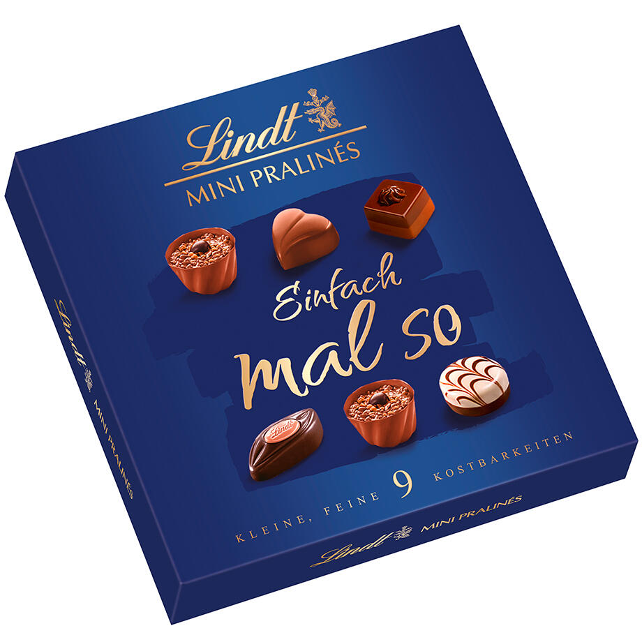 Lindt Lindt MINI PRALINÉS Botschaft "Einfach mal so", 44g ...