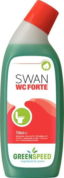 WC-Entkalker Greenspeed Swan forte 750ml, ökologischer saurer Reiniger ...
