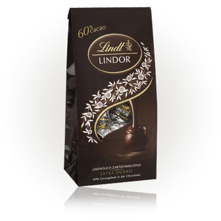 Lindt Lindt "Lindor Kugel Beutel Dark 60%", 136g | Naschkatzenparadies