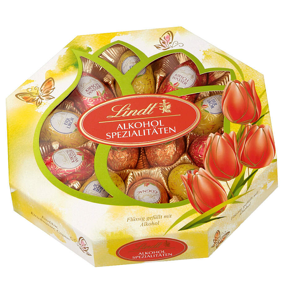 Lindt Lindt "Alkohol Spezialitäten", 216g | Naschkatzenparadies