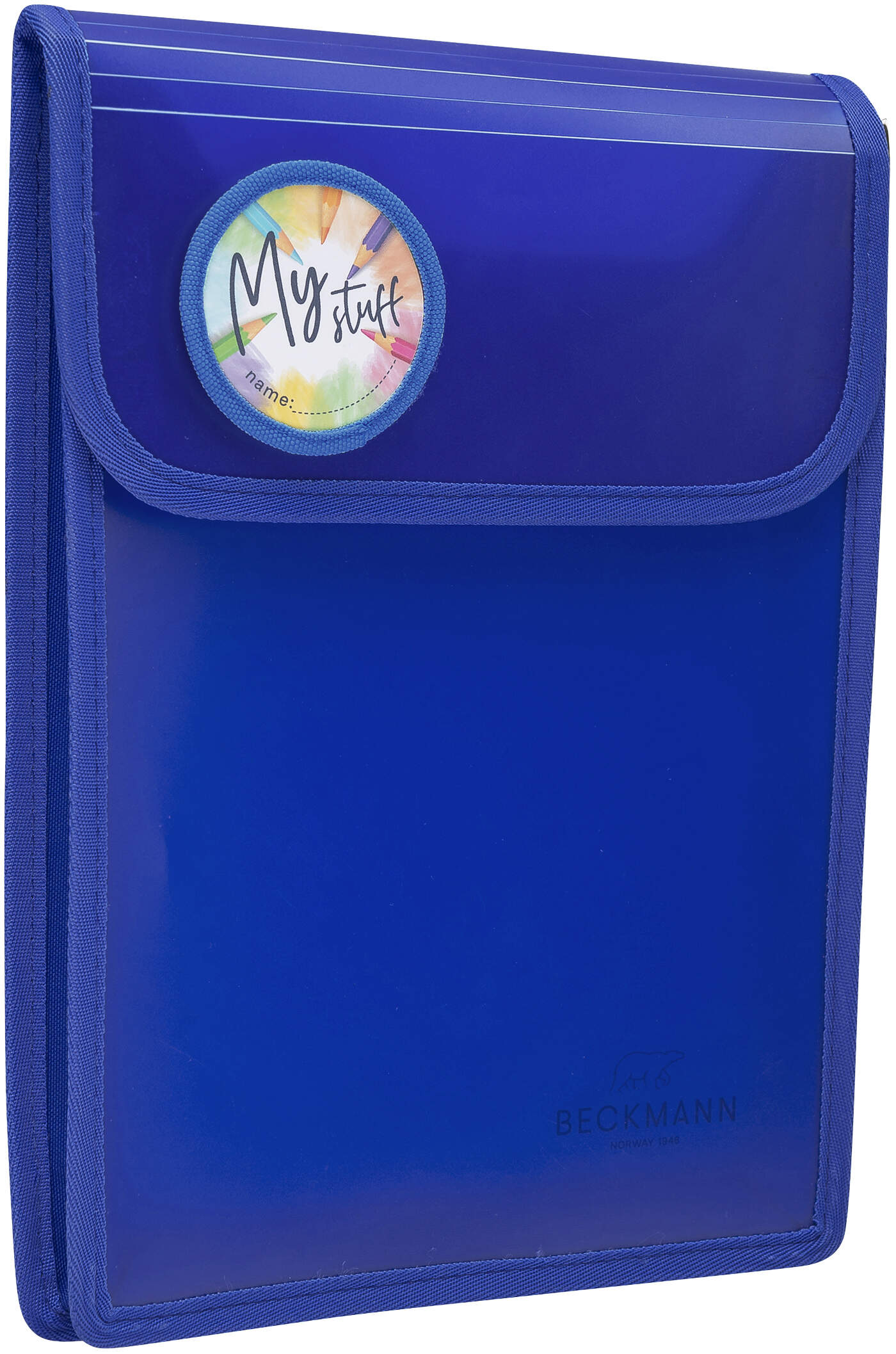 Beckmann A4 Mappe, Blue | bagmondo