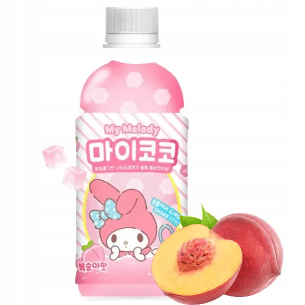 Measty My Coco - Peach drink with Nata de Coco My Melody | Letzshop