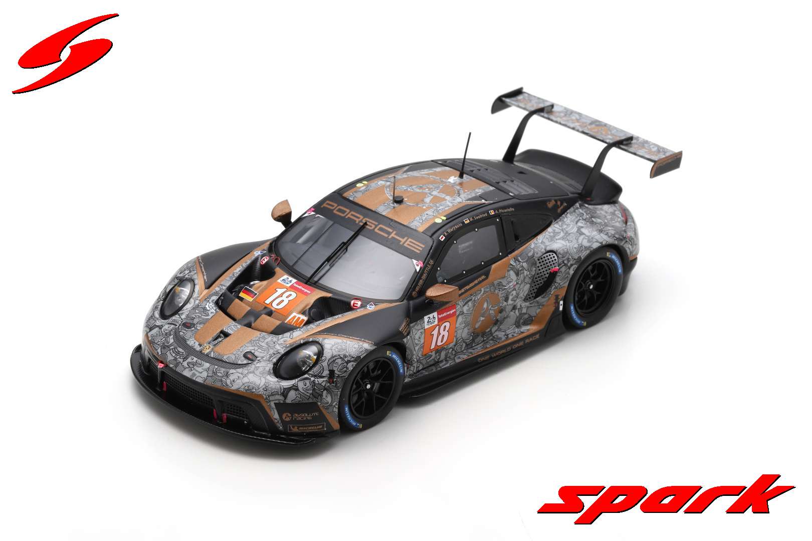 Spark Spark S8265 - Porsche 911 RSR-19 No.18 - Absolute | Letzshop