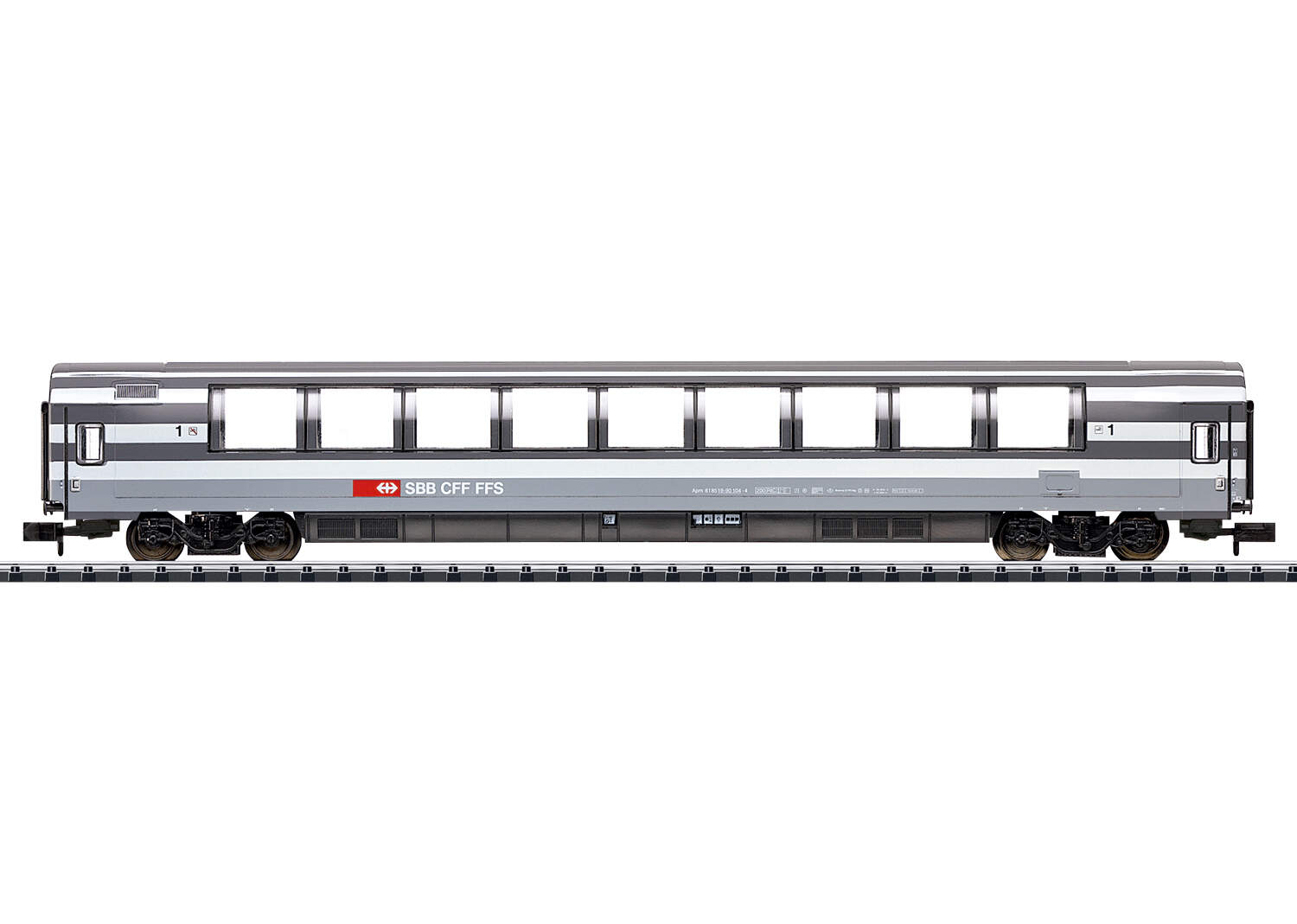 Roco H0 Roco 74021 3-tlg. Set 1: EuroCity-Wagen EC 7, | Letzshop