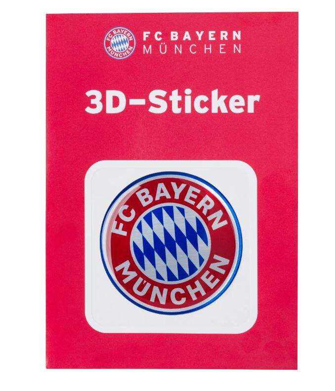 FC Bayern München FC Bayern München 3D Sticker Logo | Letzshop