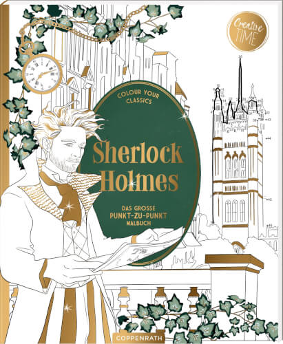 sherlock coloring book