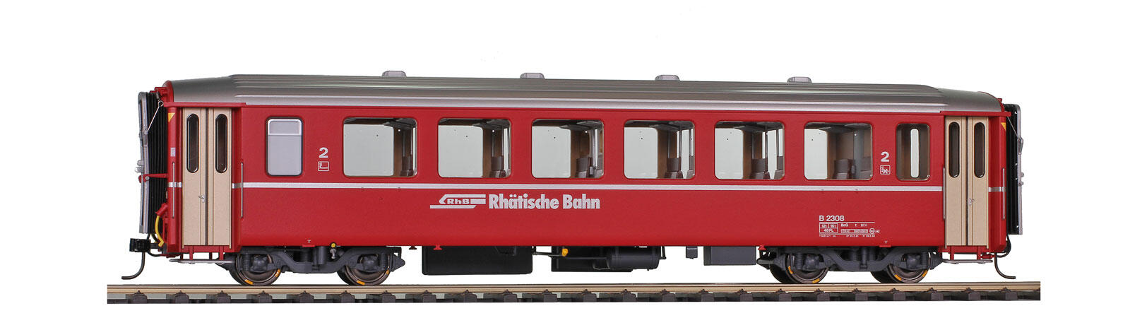 Bemo 9555138 Bemo 0m RhB B 2308 EW 1 red with logo 1:45 | Letzshop