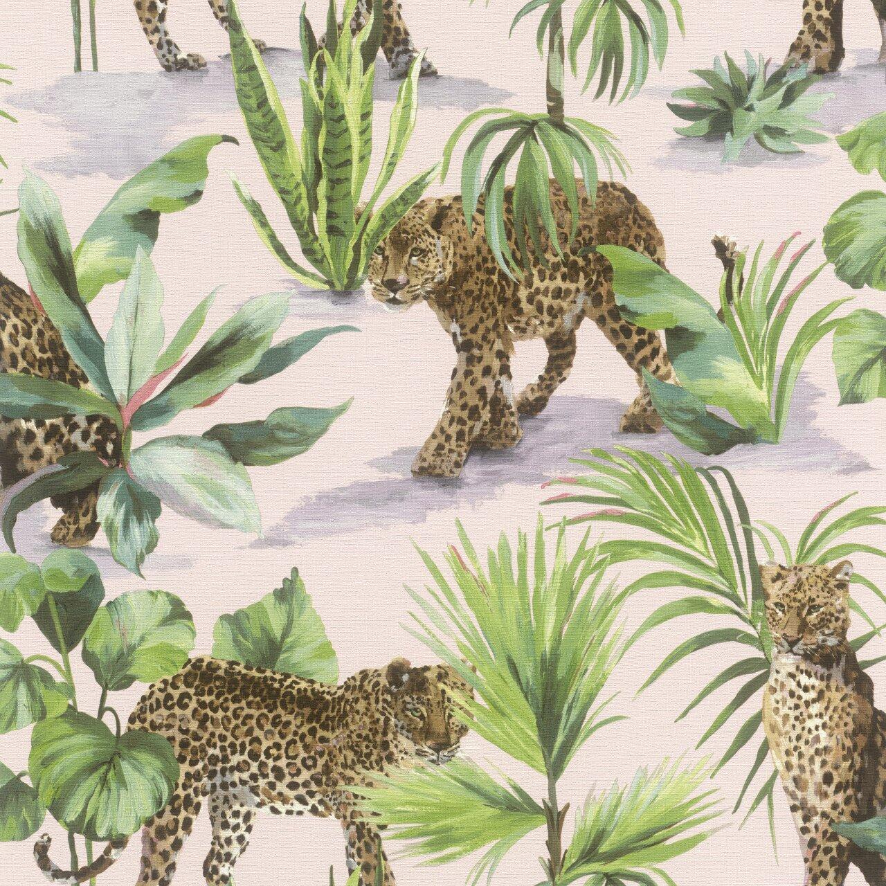 rasch leopard wallpaper