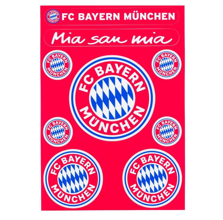 FC Bayern München FC Bayern München Sticker card logo, | Letzshop