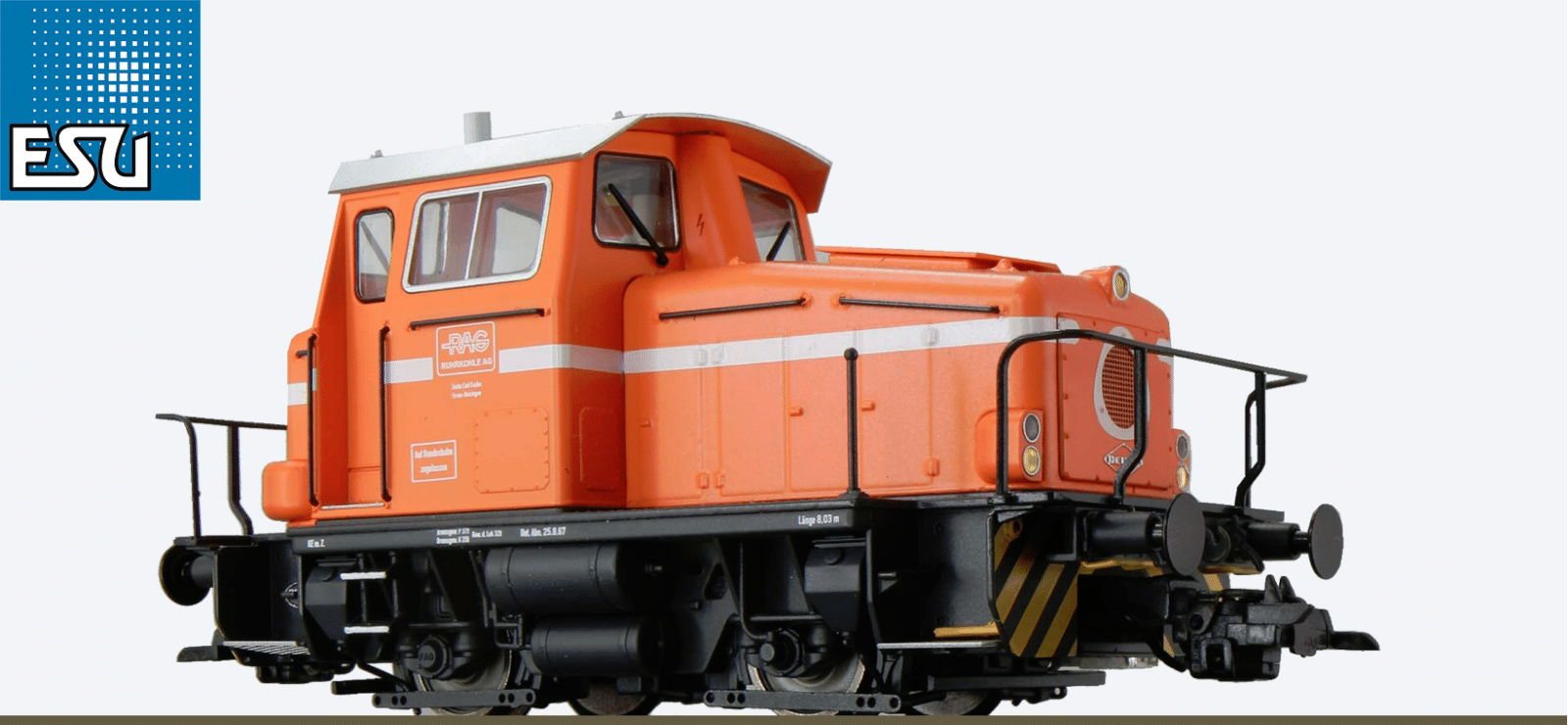 ESU H0 ESU 31434 RAG V 570 Deutz KG 230 B shunting | Letzshop