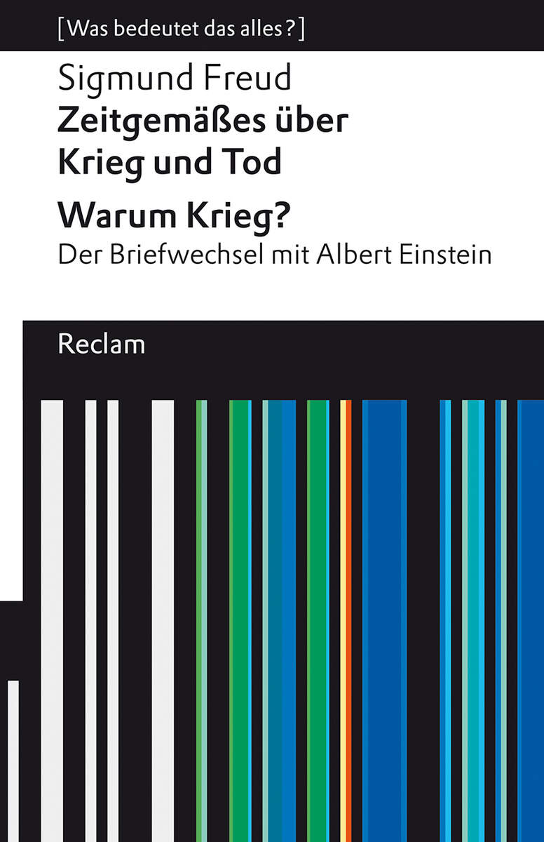 Reclam, Philipp, jun. Freud, Sigmund: Zeitgemäßes über | Letzshop