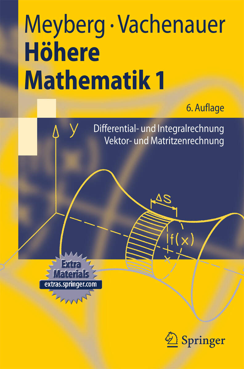 Springer Verlag GmbH Meyberg, Kurt/Vachenauer, Peter: | Letzshop