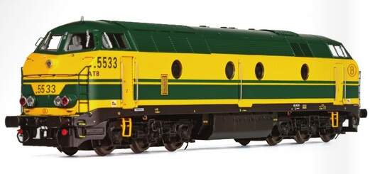 B-Models H0 B-Models 20135 SNCB diesel locomotive 5533 | Letzshop