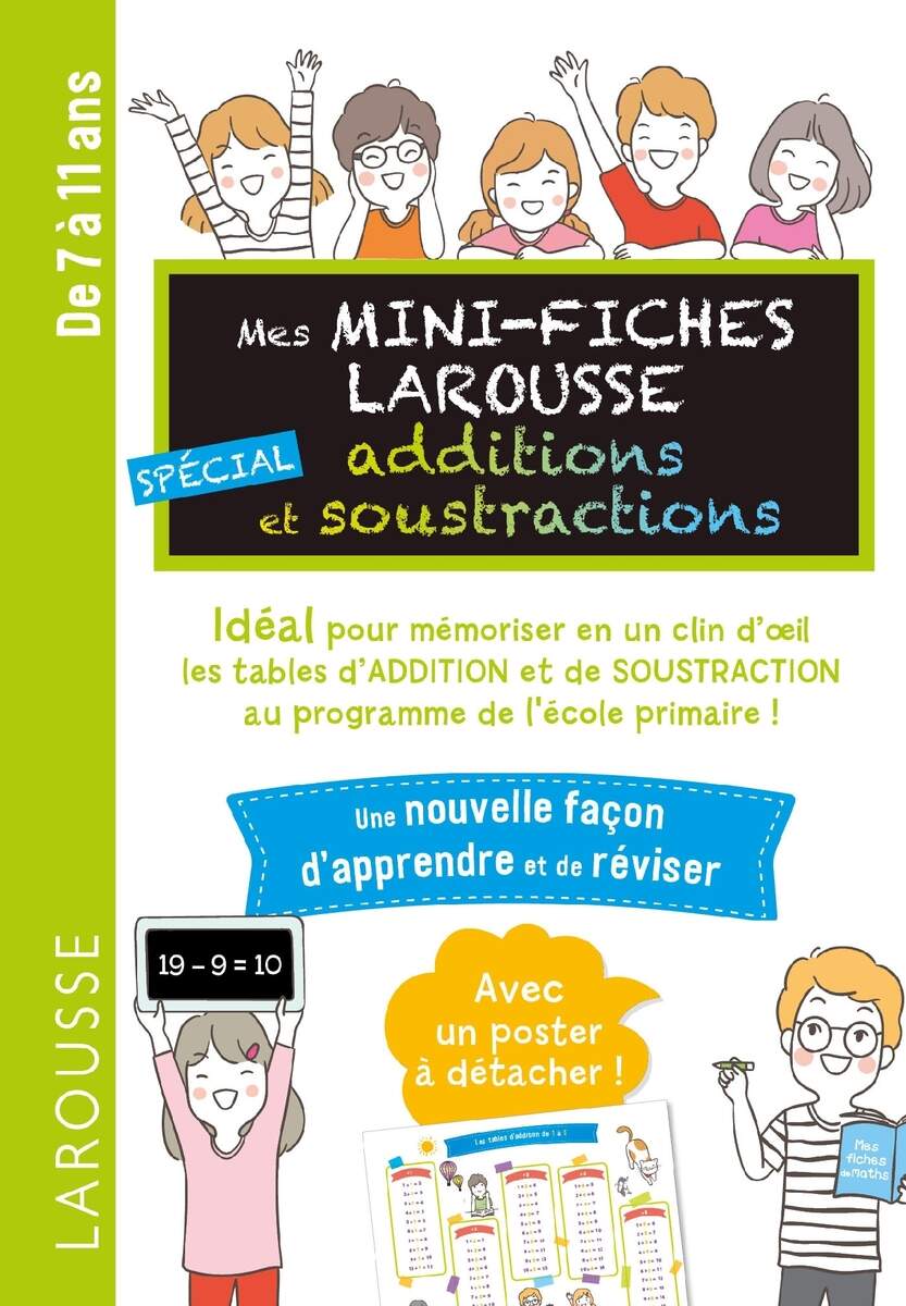 LAROUSSE Mini fiches special additions et soustractions | Letzshop