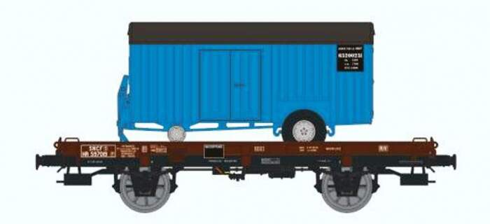 REE Models H0 REE-Models WB-053 SNCF wagon UFR + | Letzshop