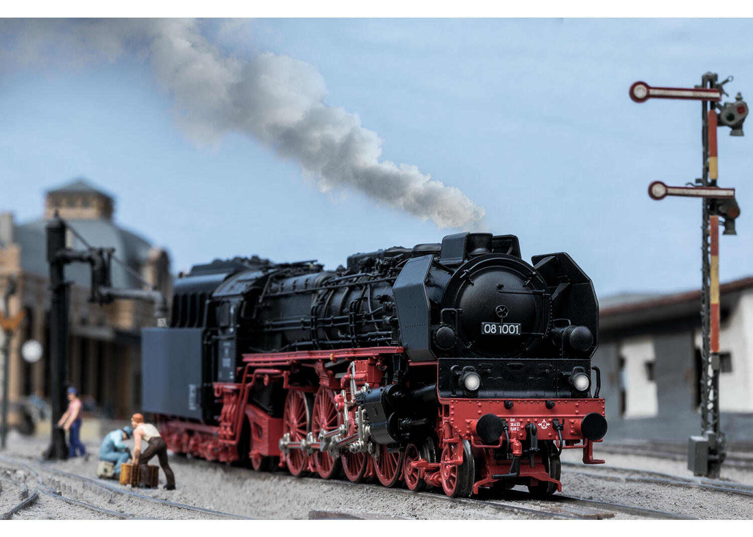 Trix H0 Trix 22912 Locomotive à vapeur lourde série 08 | Letzshop